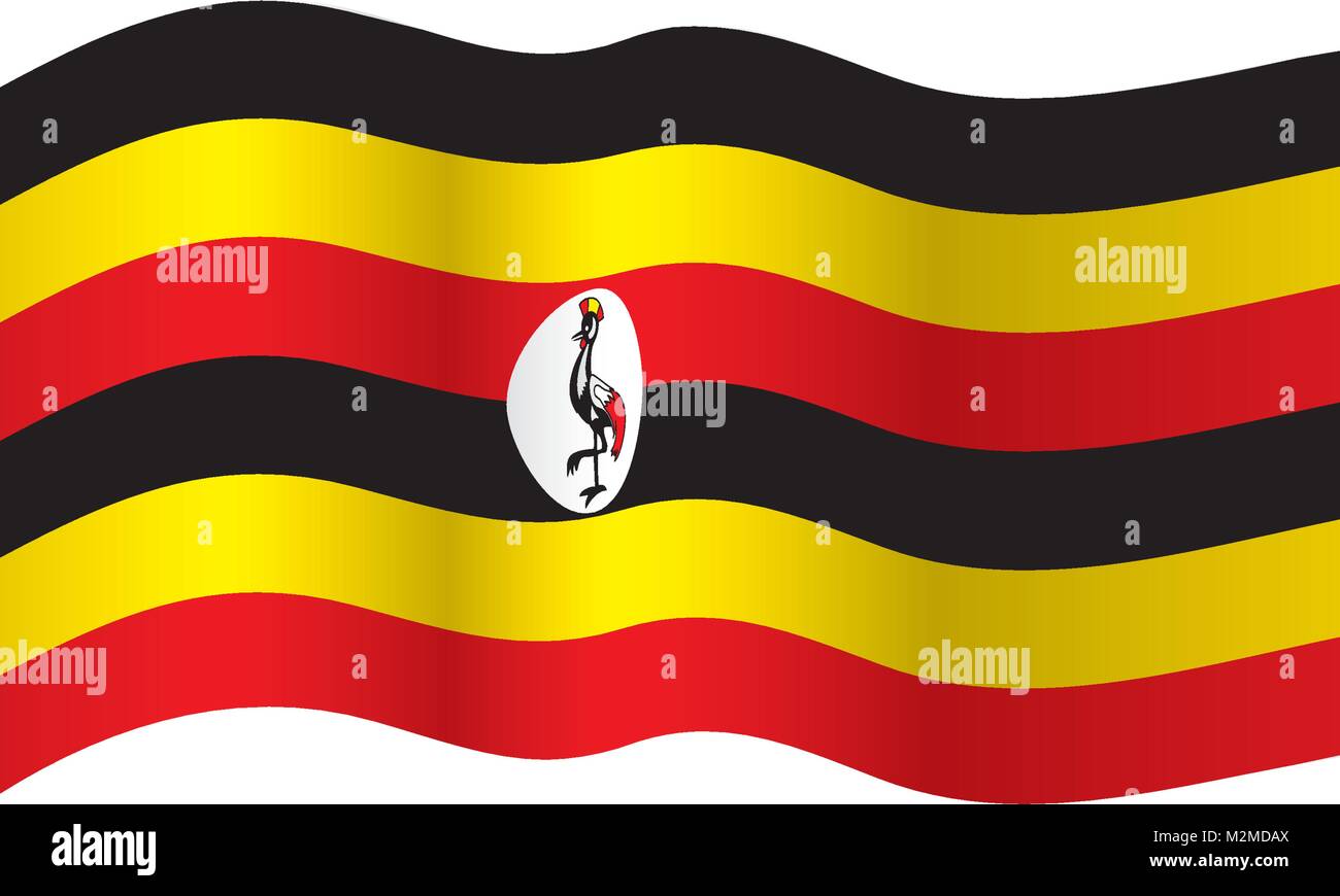 Uganda flag, vector illustration Stock Vector Image & Art - Alamy