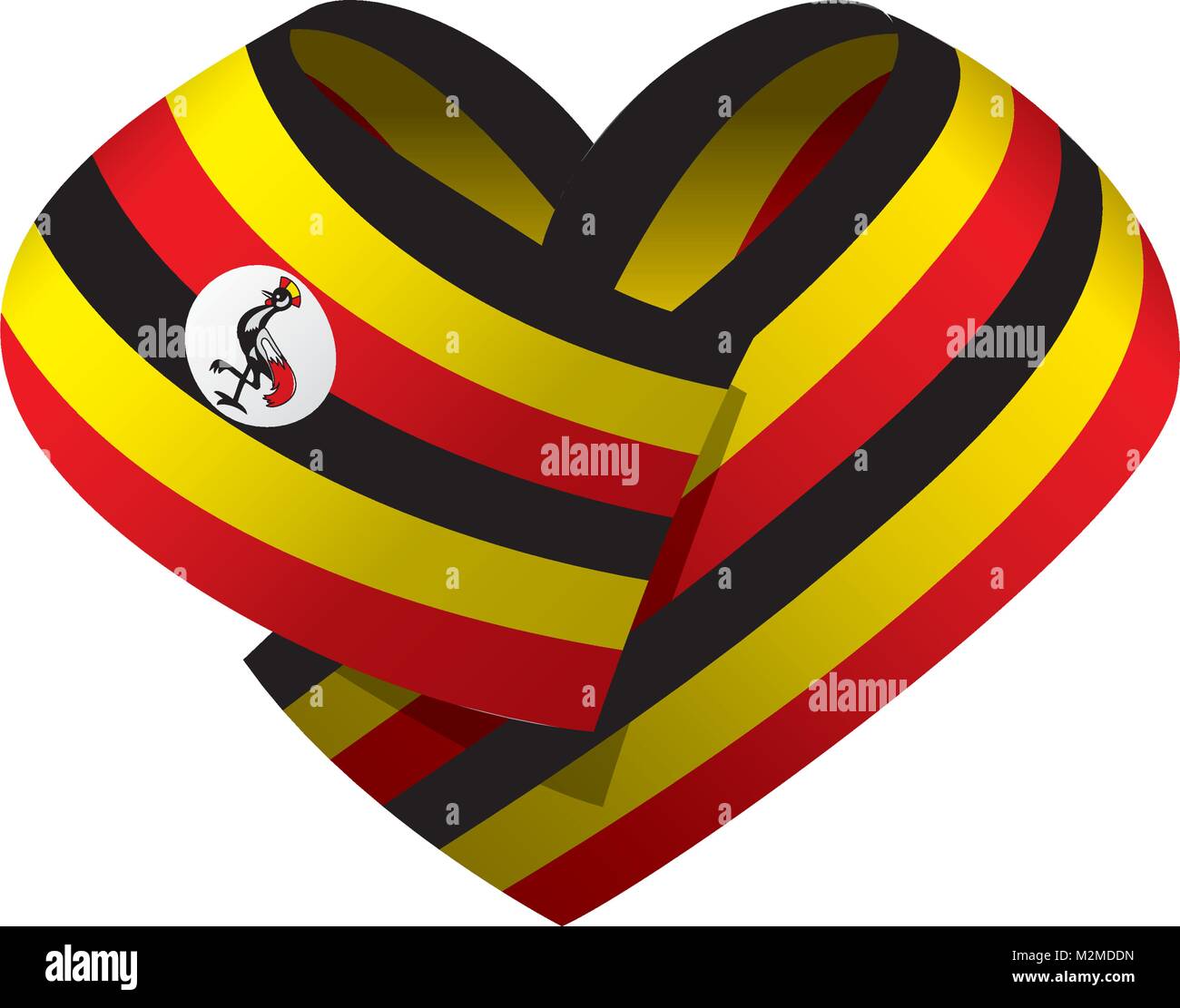 Uganda flag, vector illustration Stock Vector Image & Art - Alamy