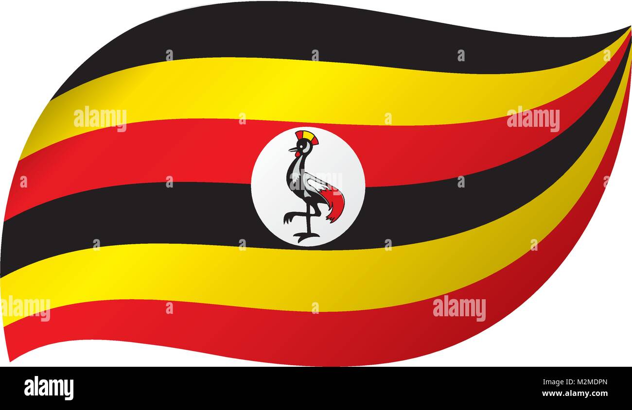 Uganda flag, vector illustration Stock Vector Image & Art - Alamy