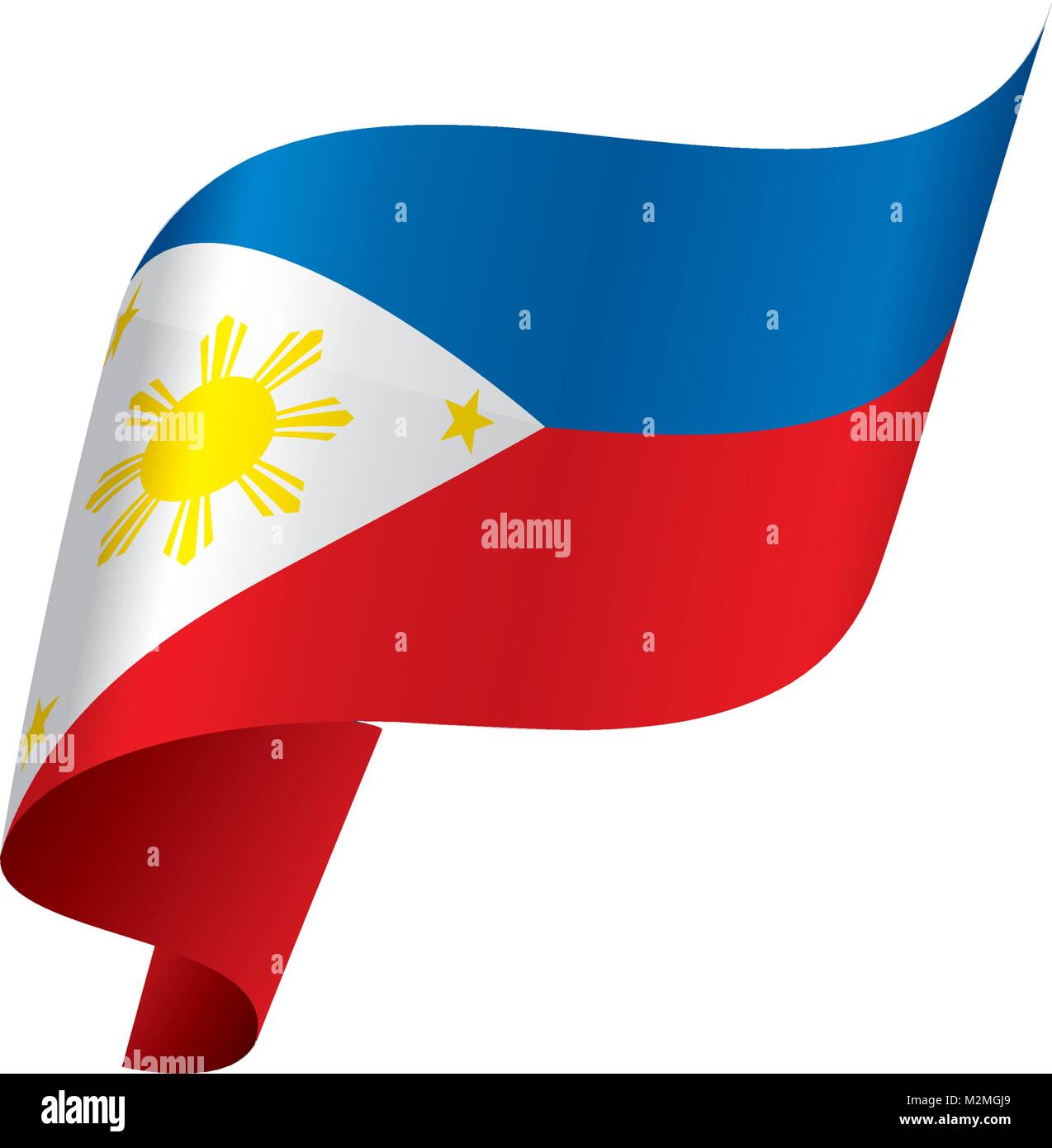 Philippines flag, vector illustration Stock Vector Image & Art - Alamy