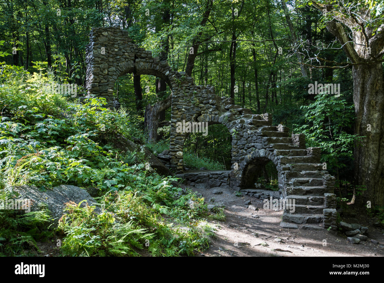staircase ruins,mansion ruins, castle ruins Stock Photo - Alamy