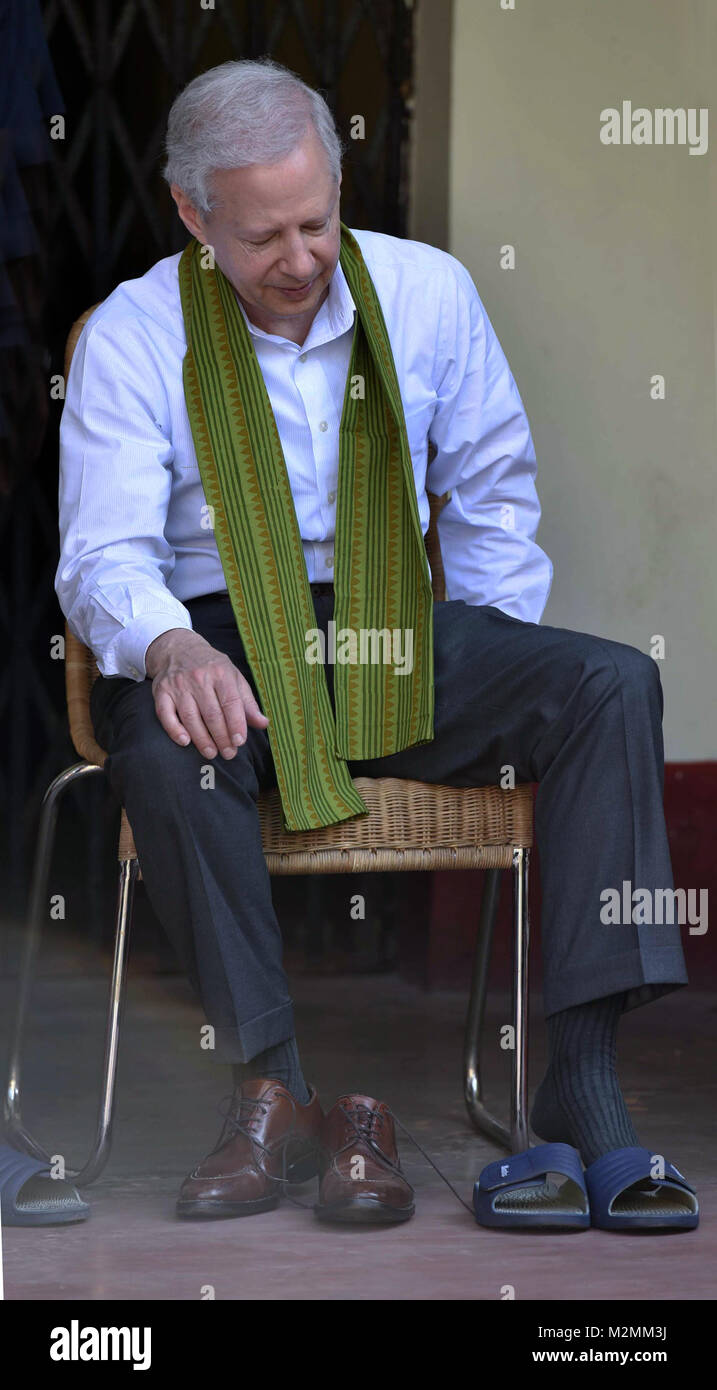 Kolkata, India. 07th Feb, 2018. USA Ambassador to India Kenneth Juster ...