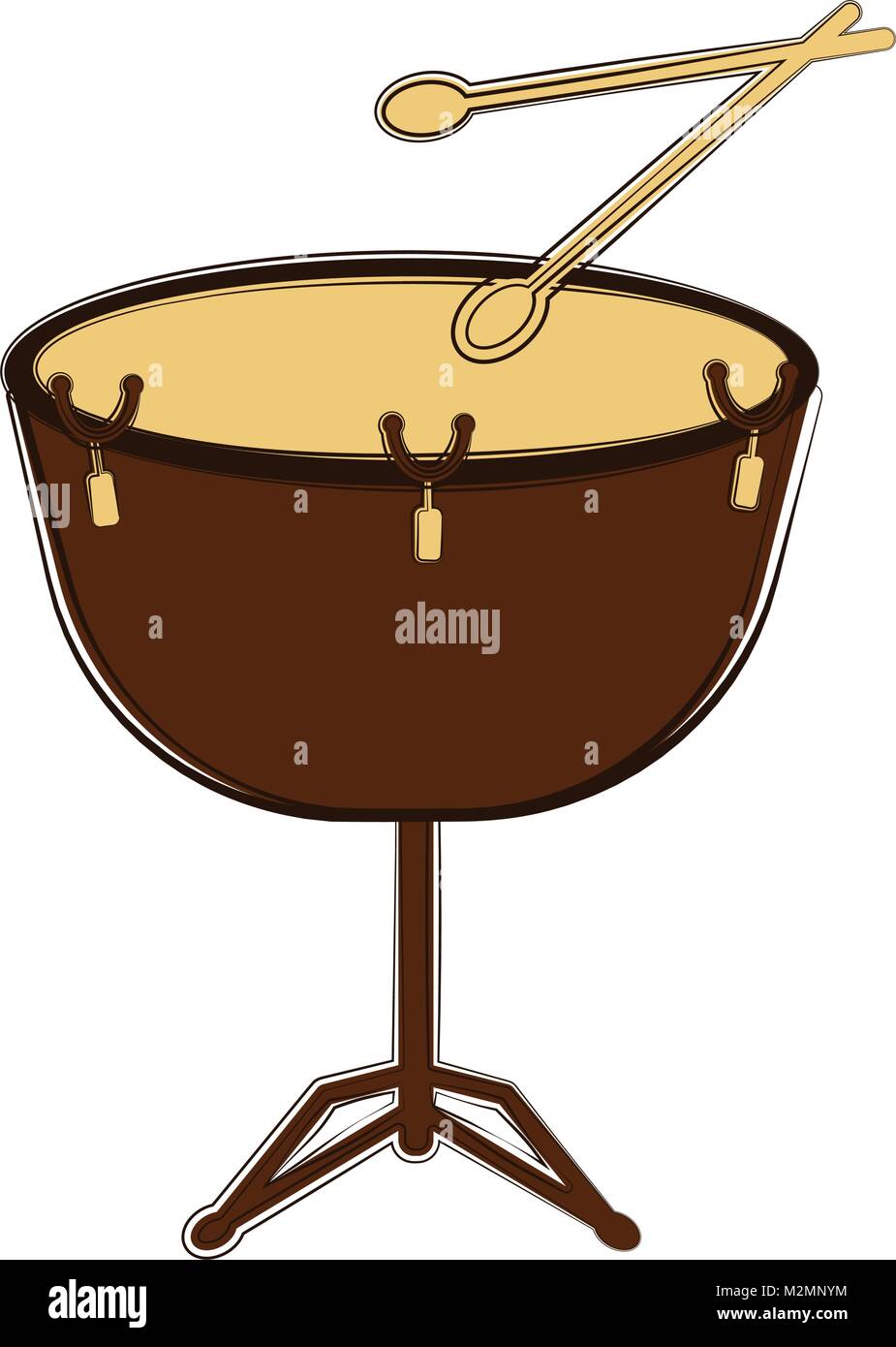 Isolated drum sketch. Musical instrument Stock Vector Image & Art - Alamy