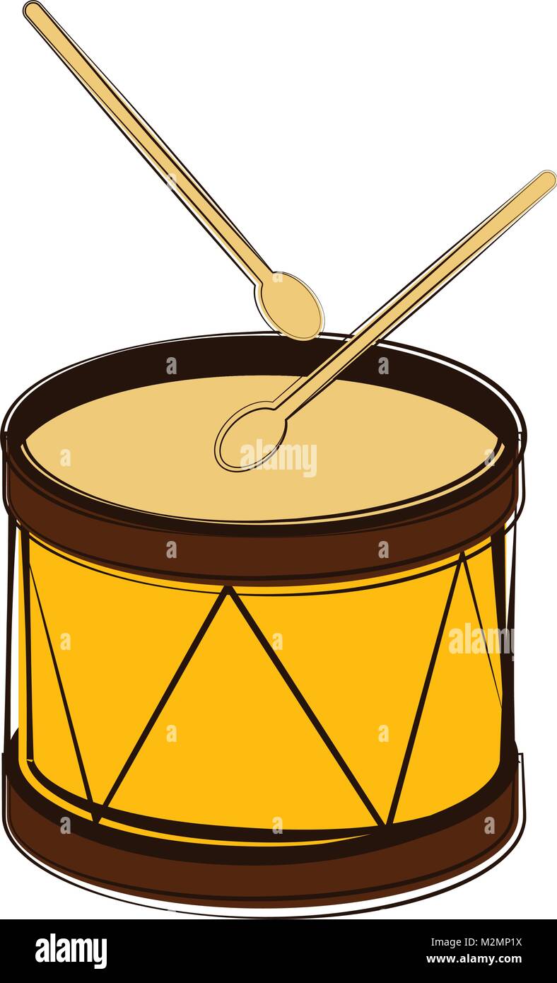 Isolated drum sketch. Musical instrument Stock Vector Image & Art - Alamy