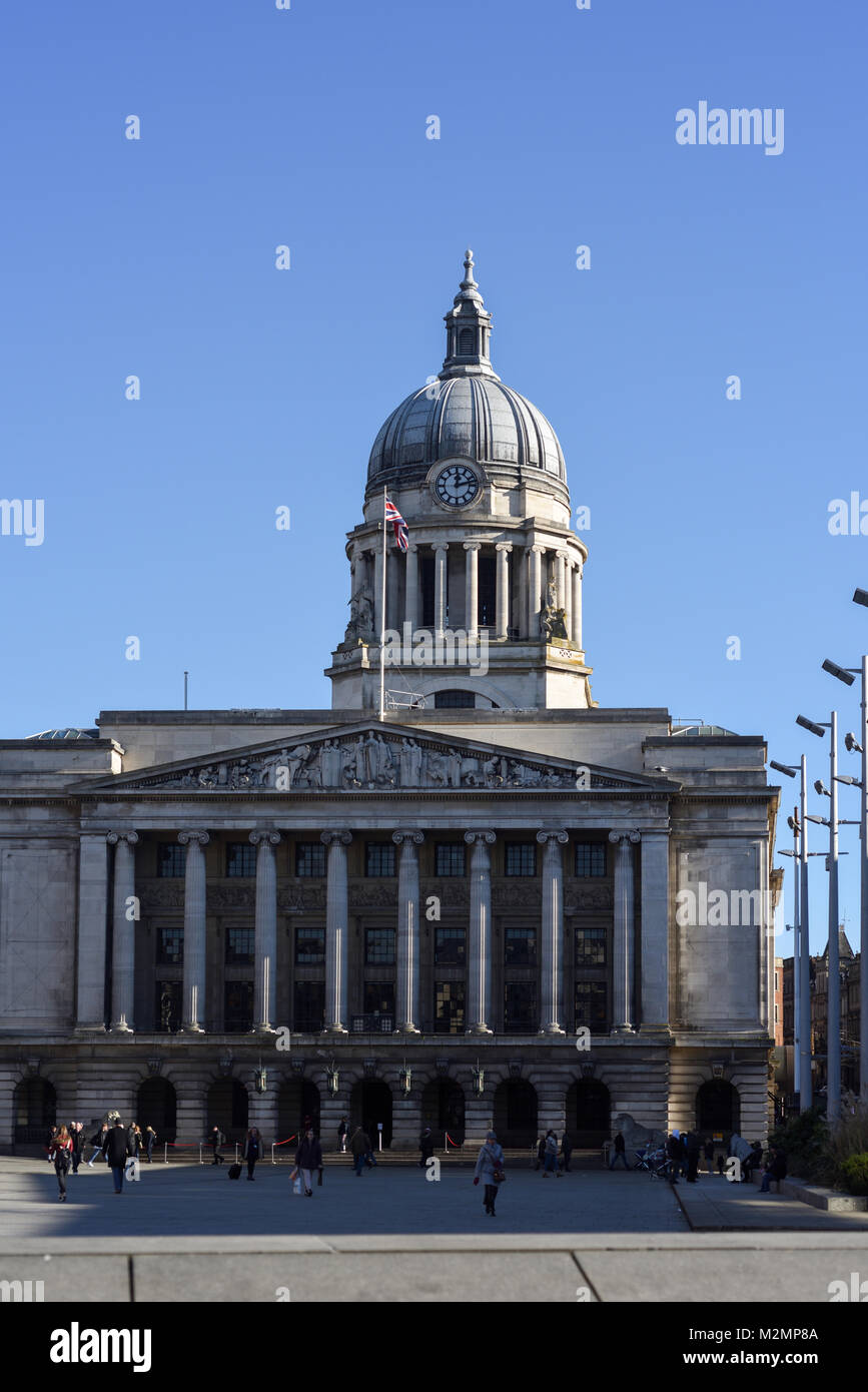Nottingham City Centre,UK Stock Photo - Alamy