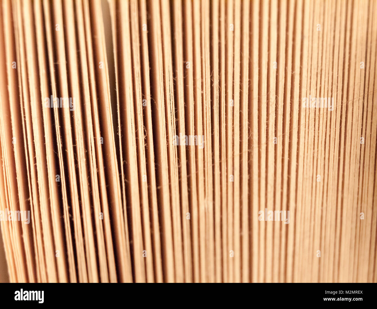 close up texture of book pages side view; essex; england; uk Stock ...