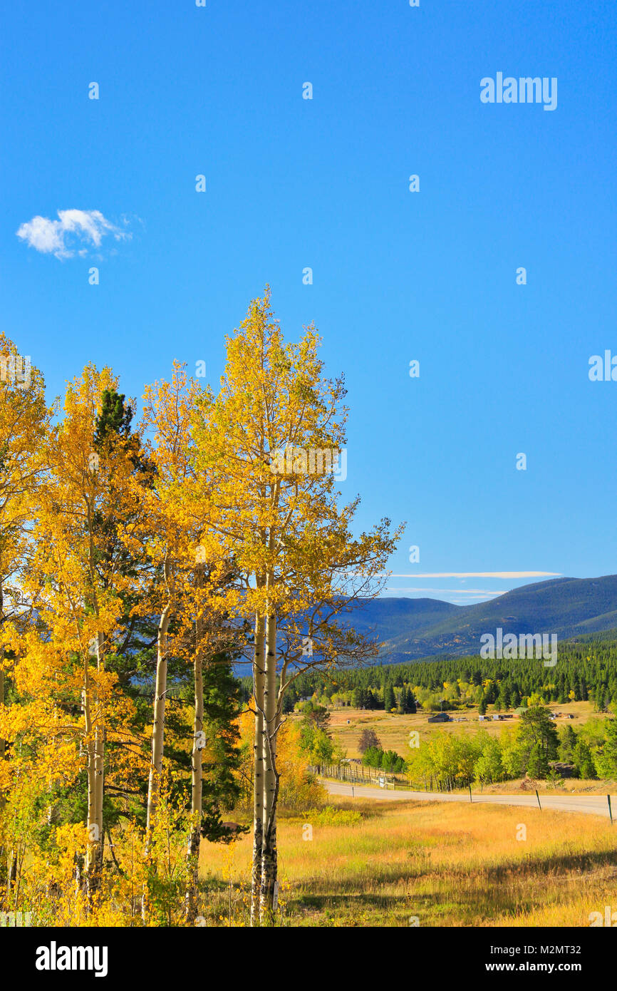 Allenspark road hi-res stock photography and images - Alamy