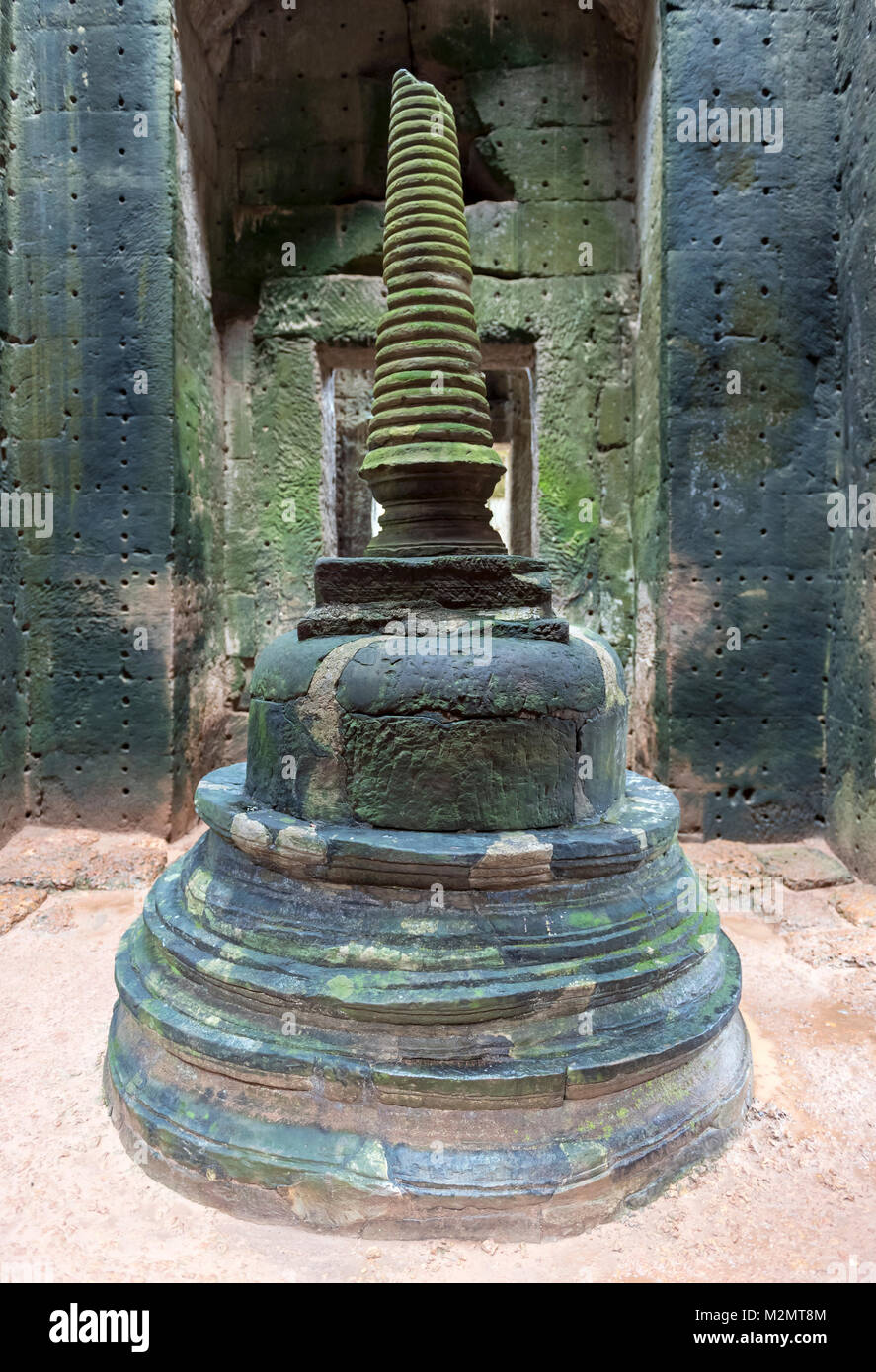 Stupa at Preah Khan Temple, Angkor, Cambodia Stock Photo - Alamy