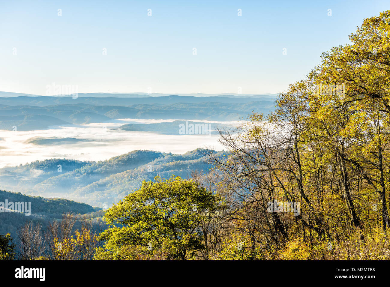 West virginia mountains hi-res stock photography and images - Alamy
