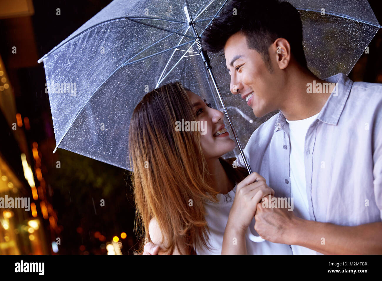 Night life for young couples Stock Photo - Alamy