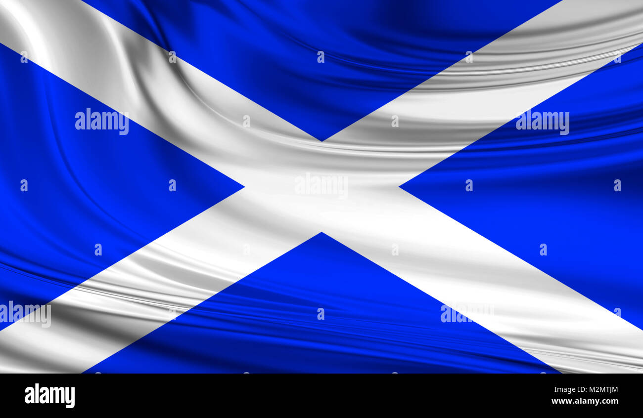Independence flag scotland hi-res stock photography and images - Alamy