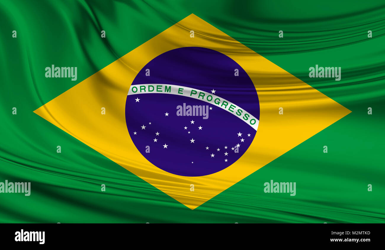 Brasil flag on texture hi-res stock photography and images - Alamy