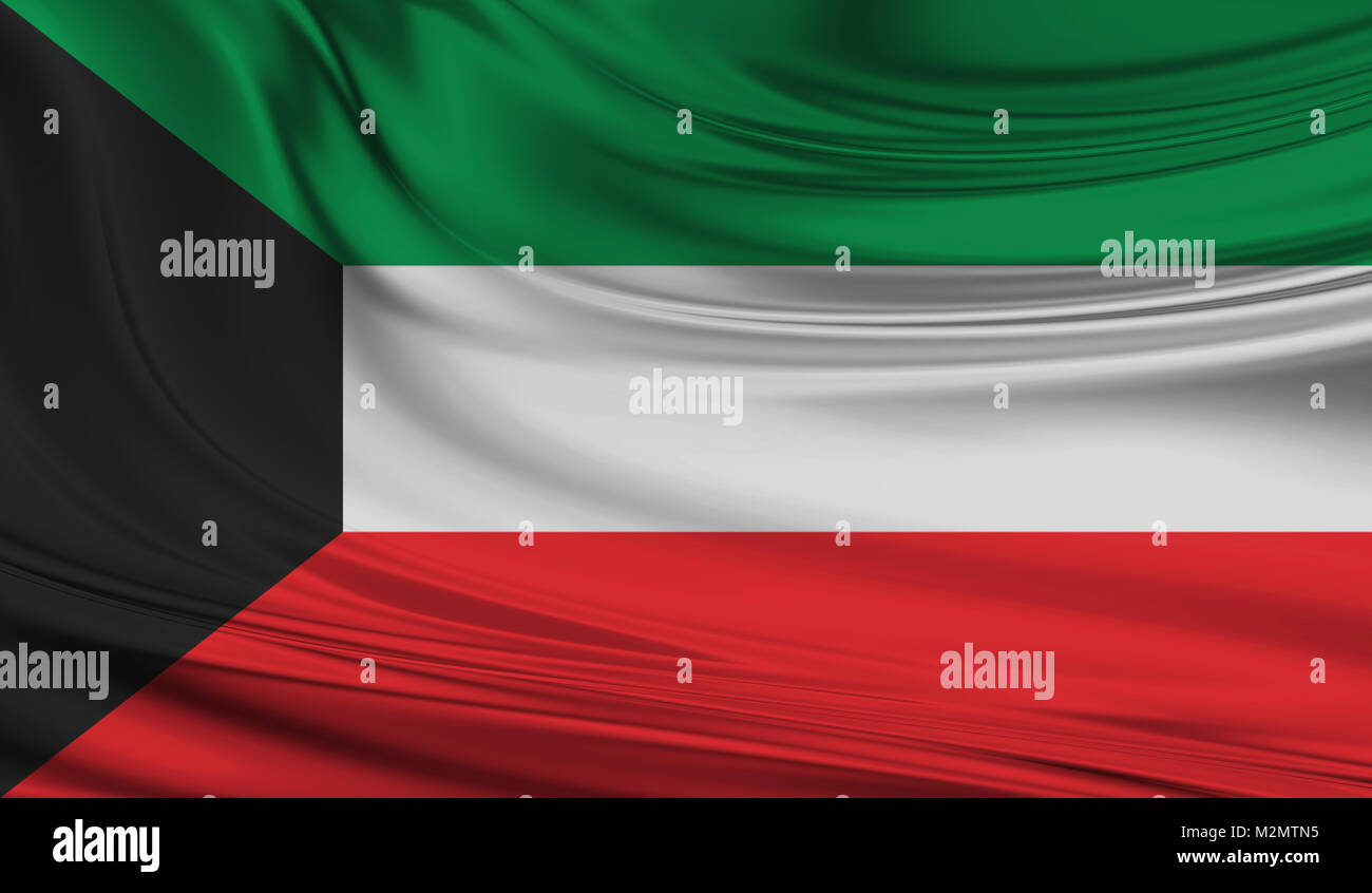 Football kuwait flag hi-res stock photography and images - Alamy