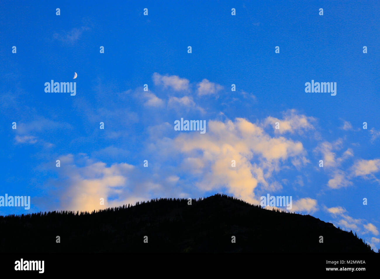 Crested moon hi-res stock photography and images - Alamy
