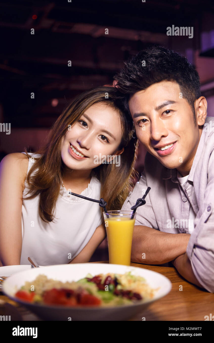 Night life for young couples Stock Photo - Alamy