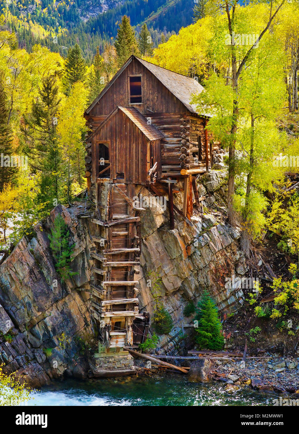 Crystal mill marble colorado usa hi-res stock photography and images ...