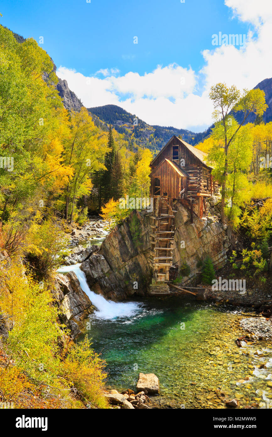 Crystal Mill Marble Colorado Usa High Resolution Stock Photography and ...