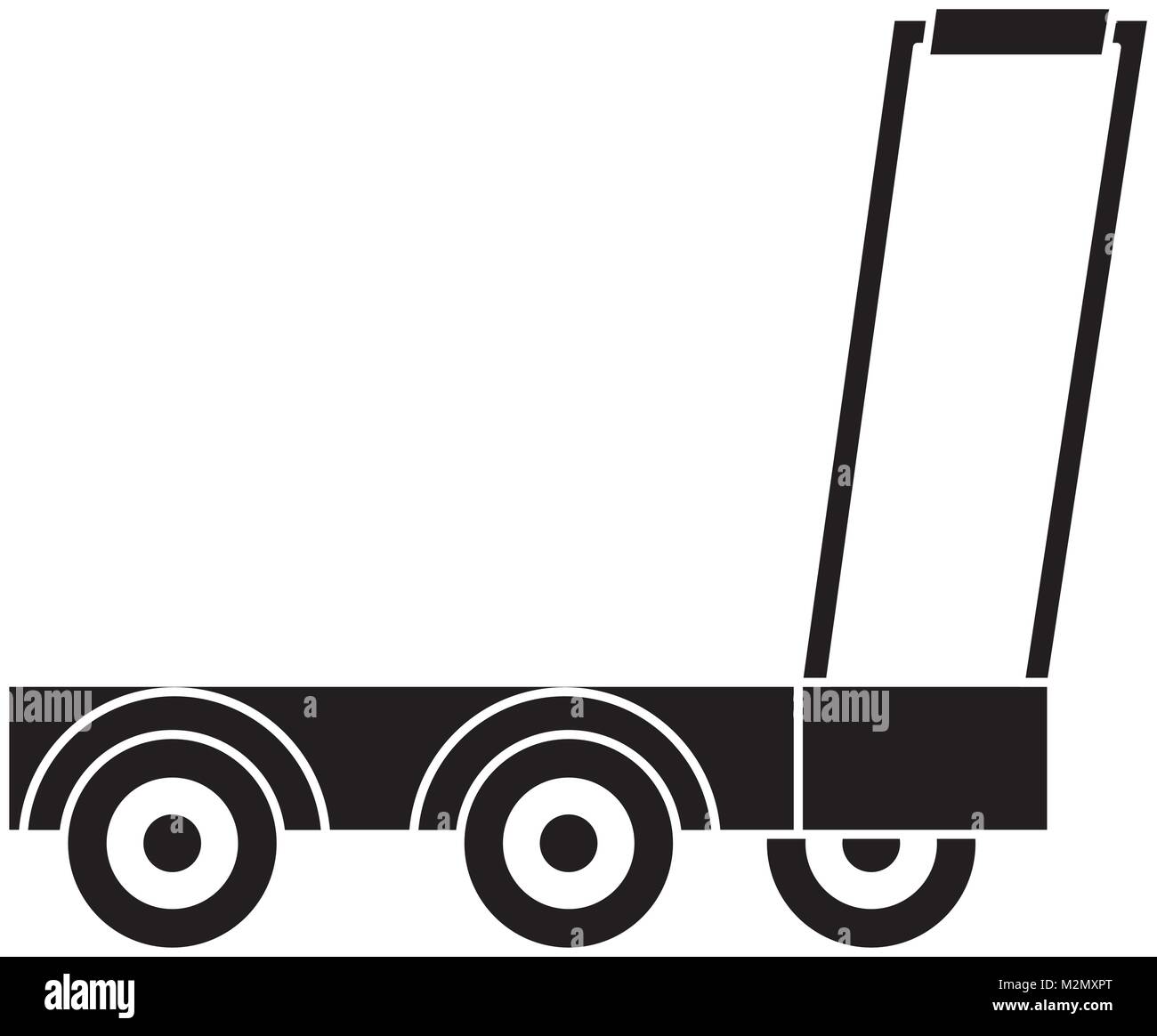 delivery cart handle icon Stock Vector Image & Art - Alamy