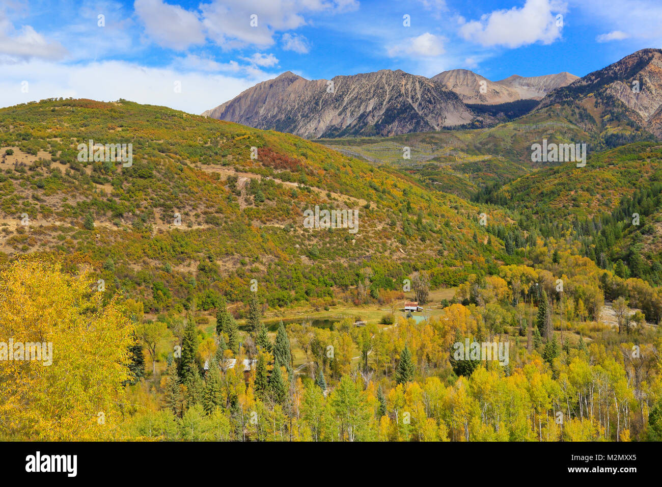 West Elk Loop, Somerset, Colorado, USA Stock Photo - Alamy