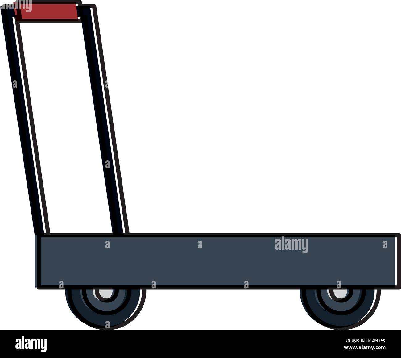 delivery cart handle icon Stock Vector Image & Art - Alamy