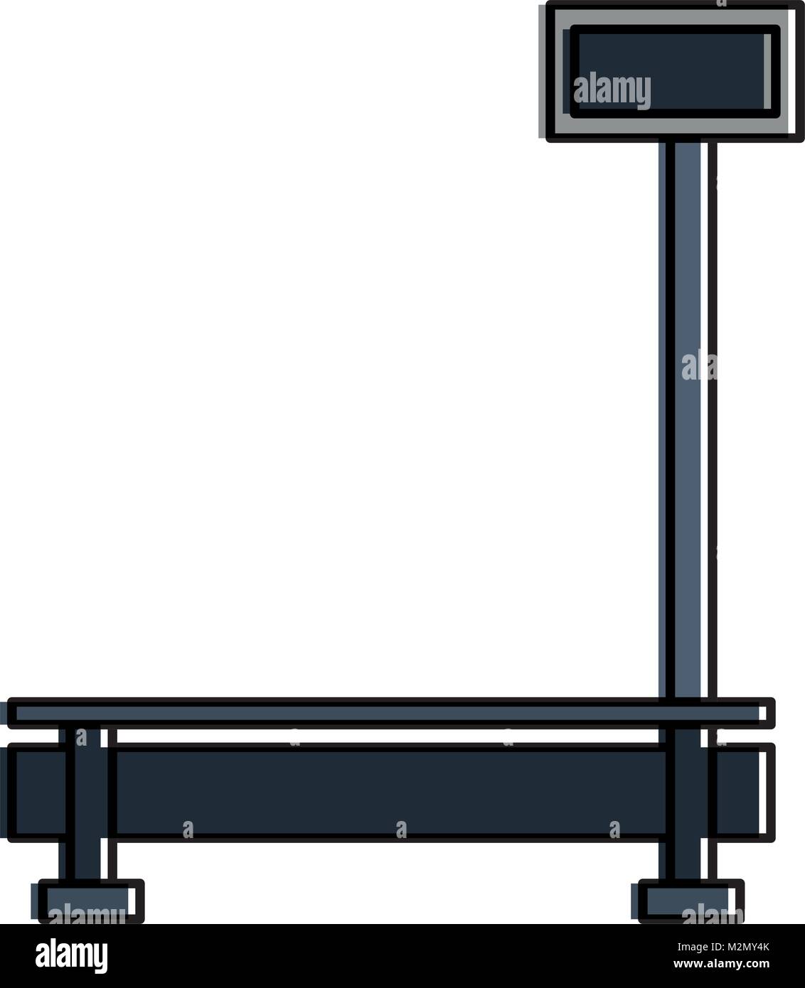 delivery service scale icon Stock Vector Image & Art - Alamy