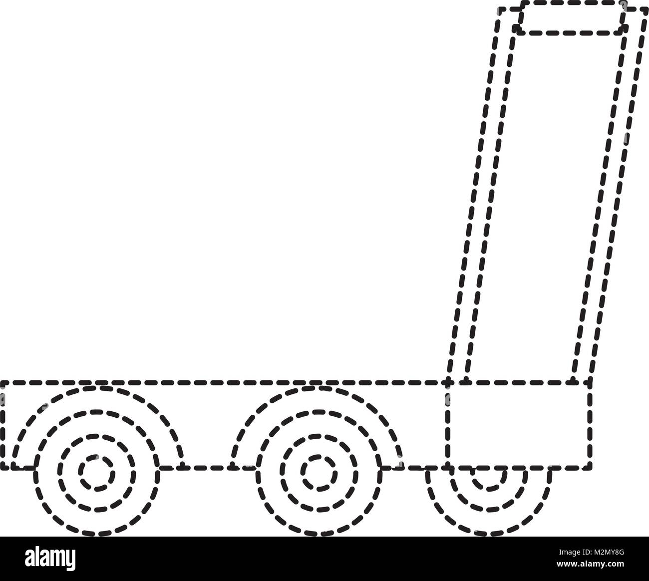 delivery cart handle icon Stock Vector Image & Art - Alamy