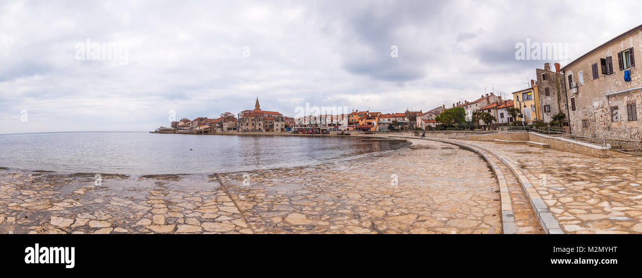 Panoramic view of beautiful city Umago Croatia Stock Photo - Alamy