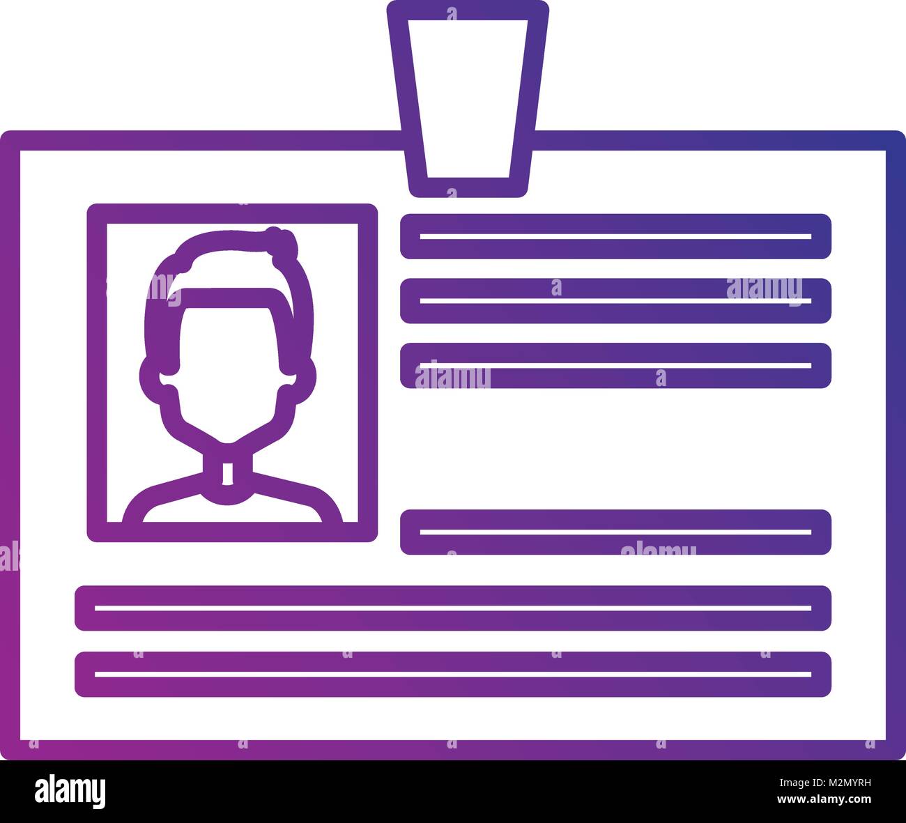 id document card icon Stock Vector Image & Art - Alamy