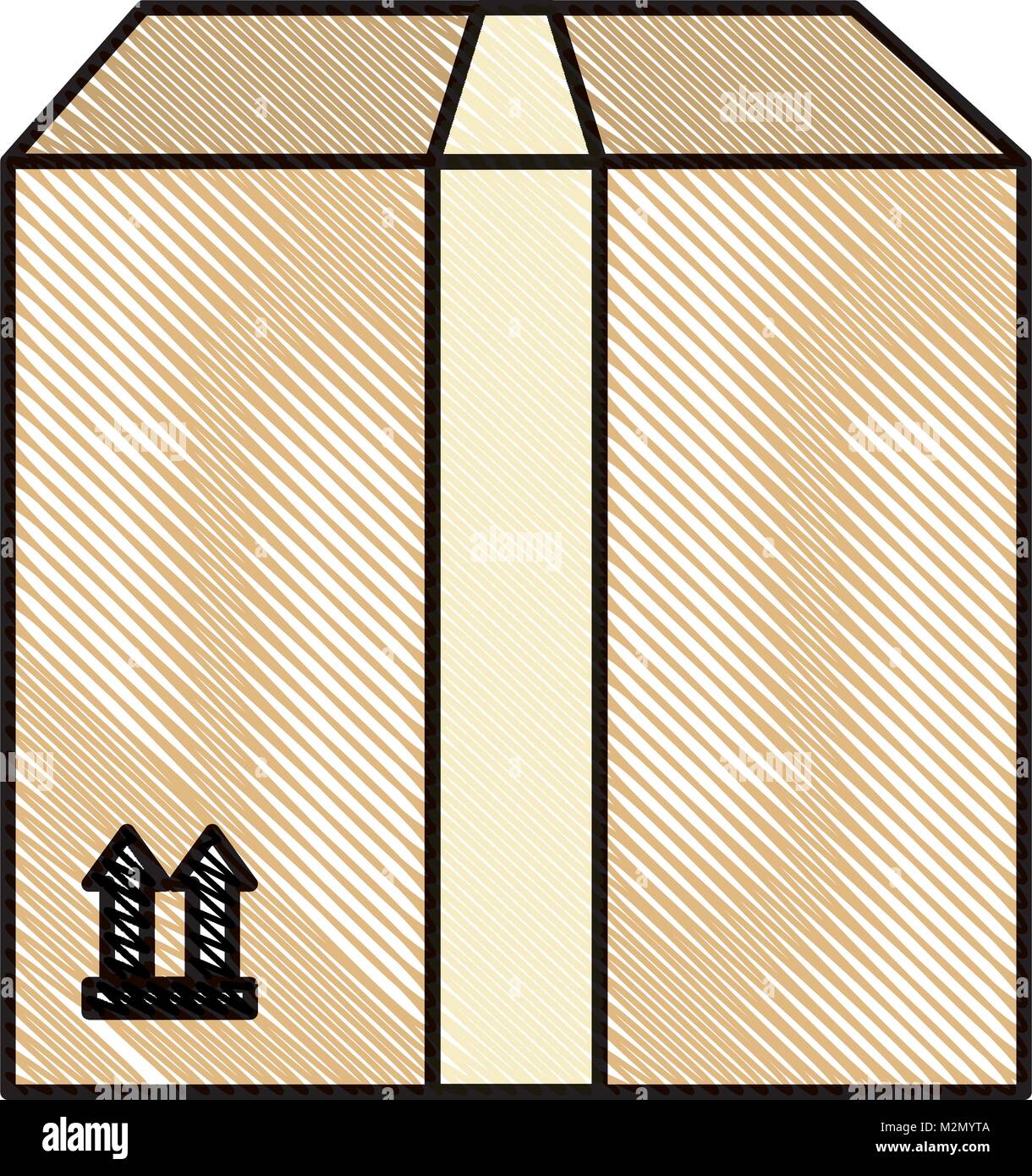 delivery carton box icon Stock Vector Image & Art - Alamy