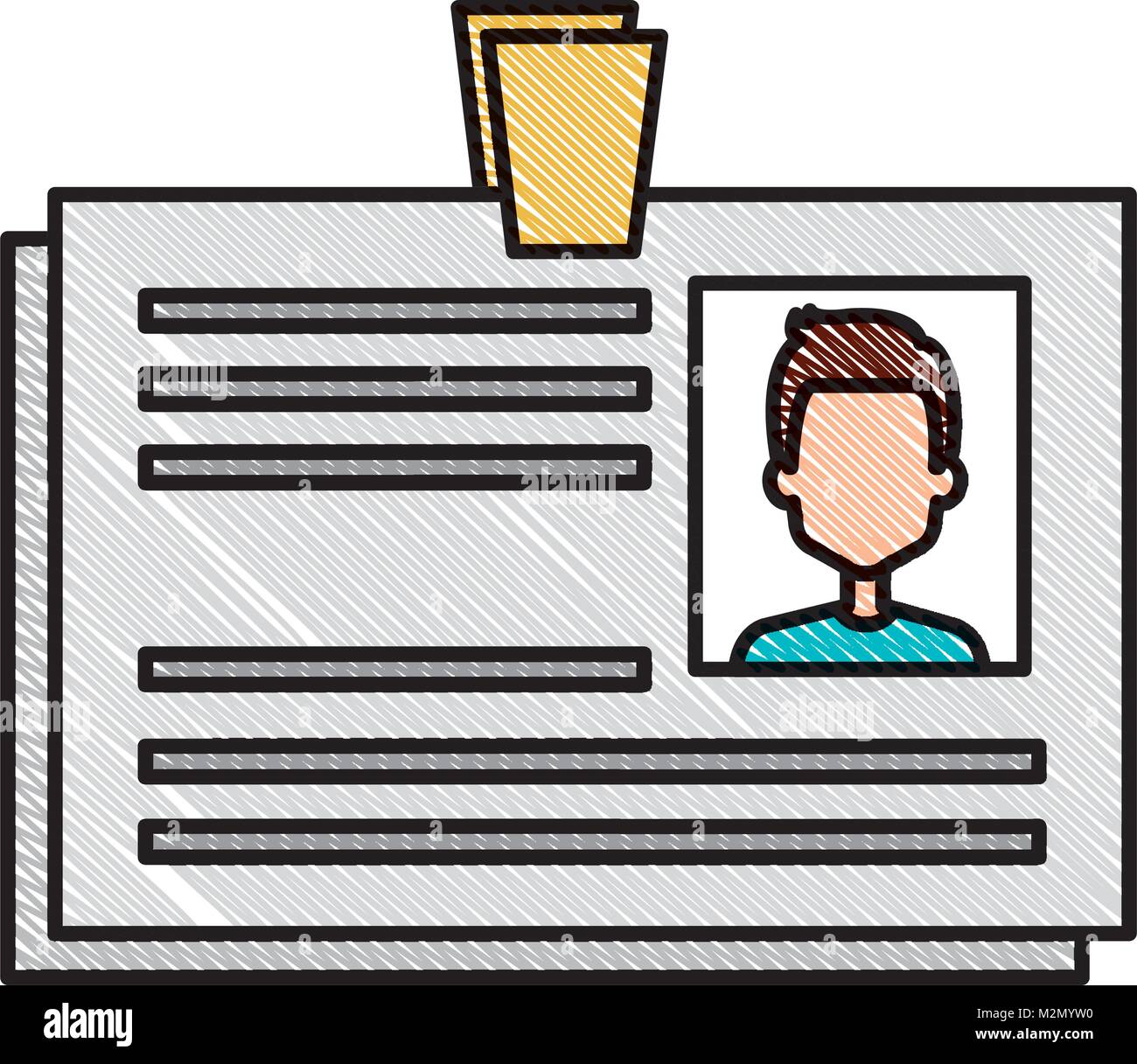 Form, document, name Stock Vector Images - Alamy