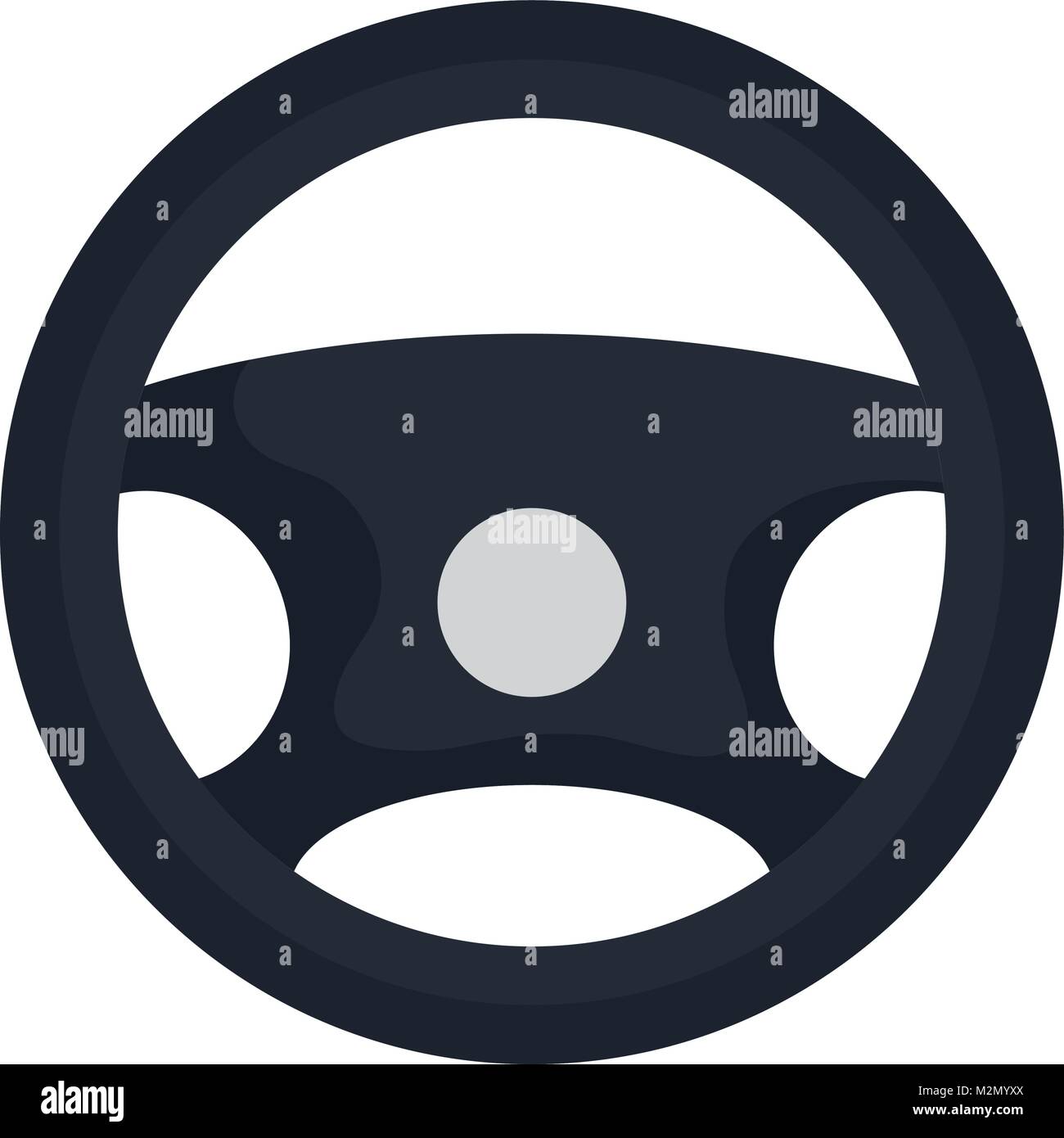 wheel control isolated icon Stock Vector Image & Art - Alamy