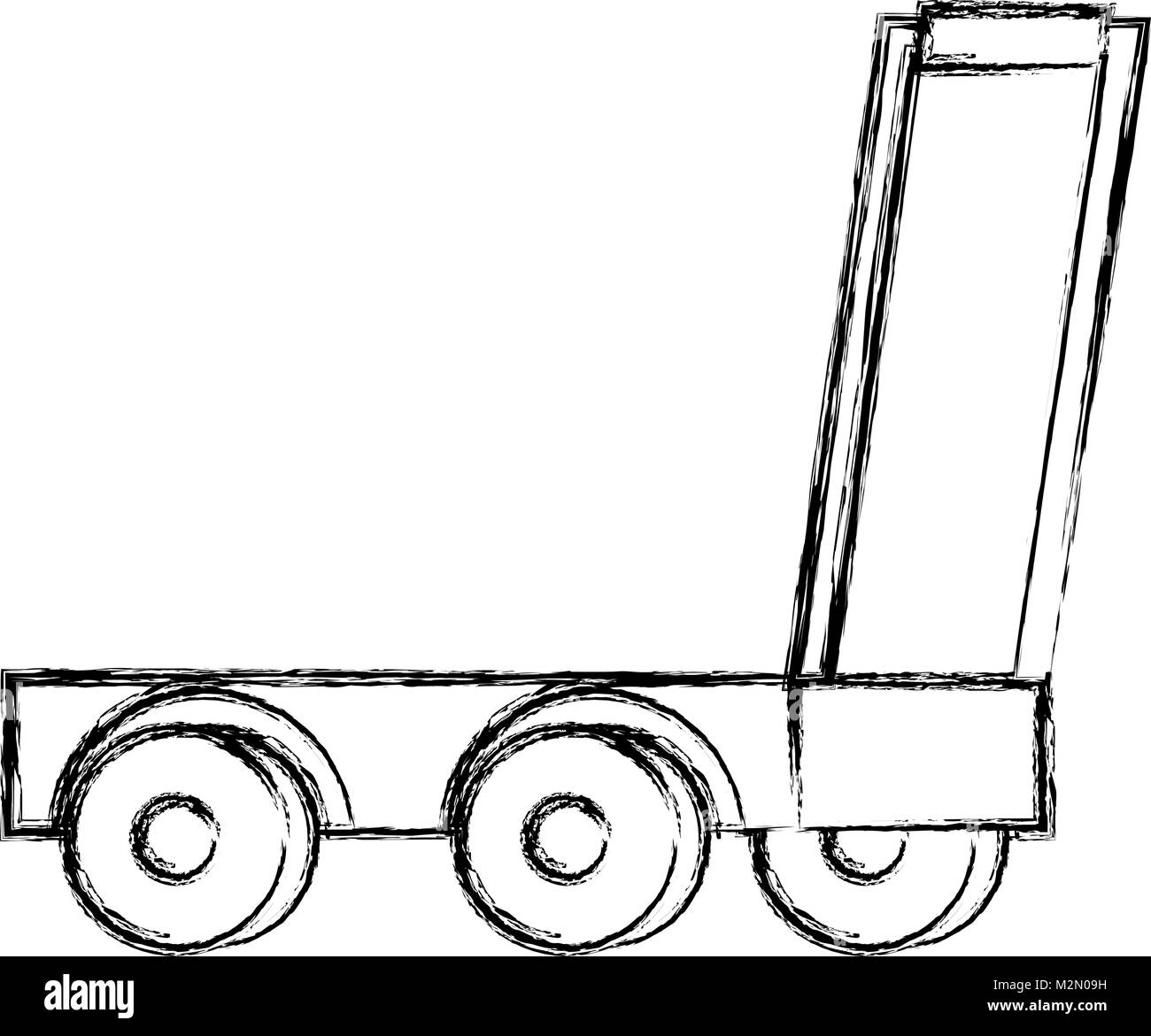 delivery cart handle icon Stock Vector Image & Art - Alamy