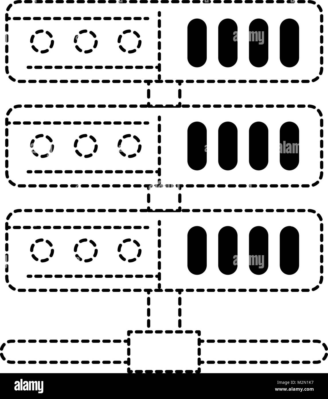 data server isolated icon Stock Vector Image & Art - Alamy