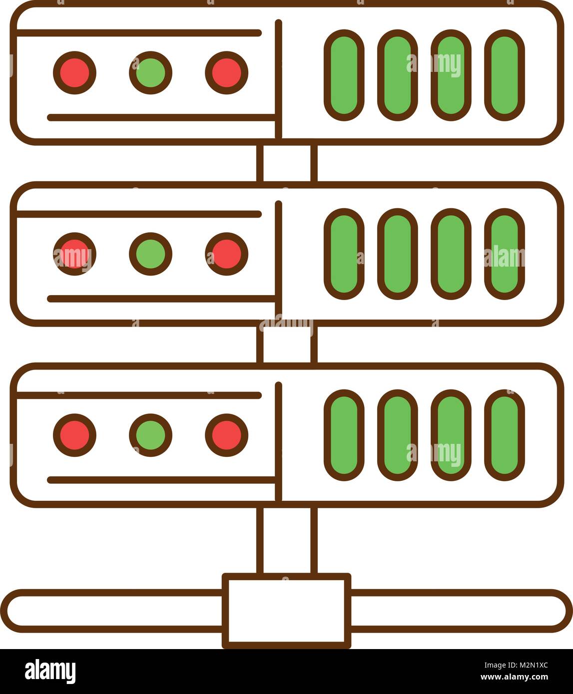 data server isolated icon Stock Vector Image & Art - Alamy