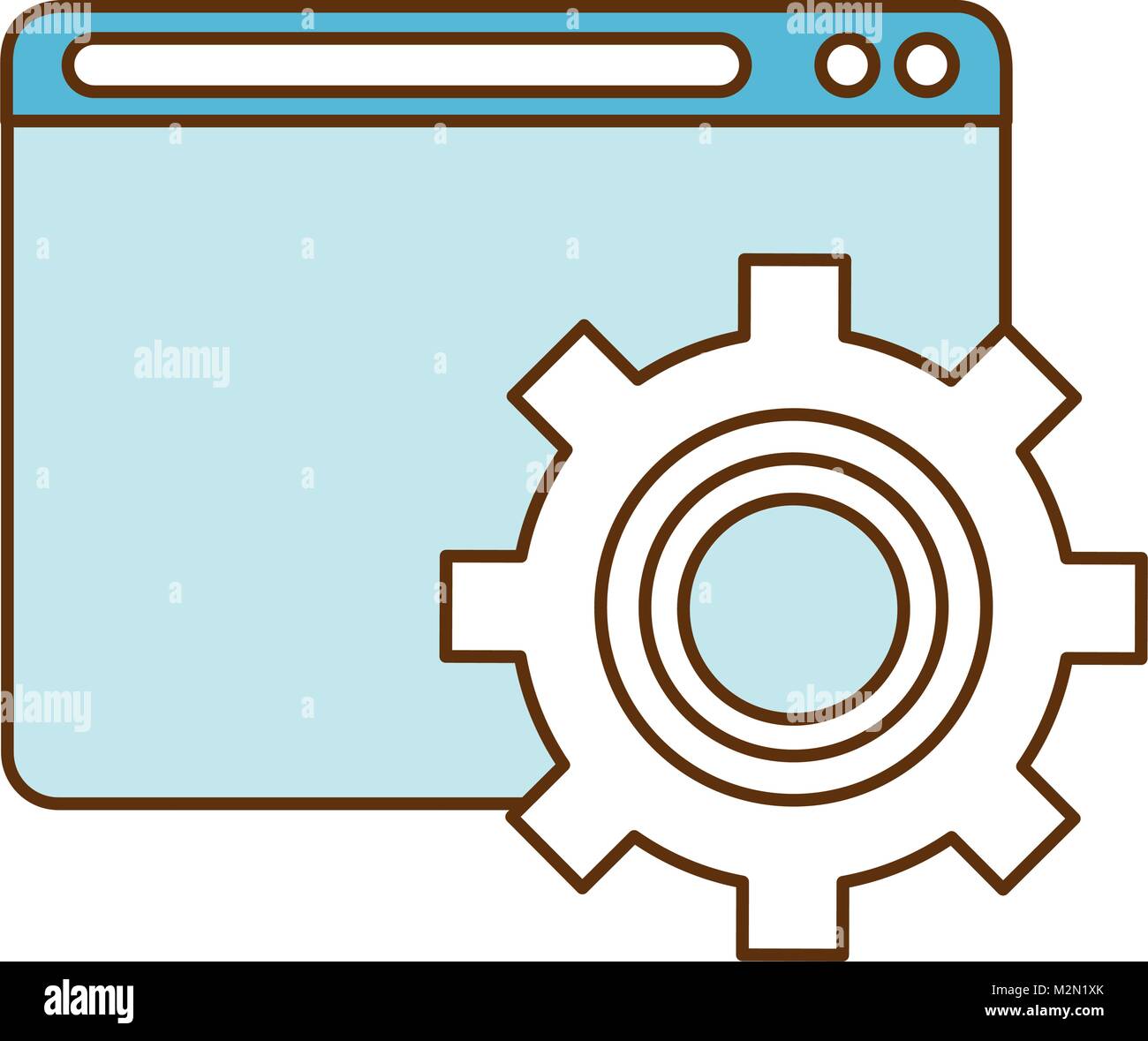 template web with gears Stock Vector Image & Art - Alamy