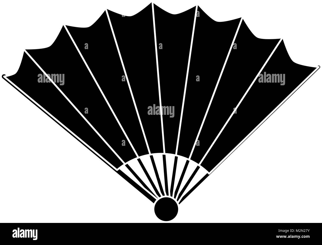 chinese fan decorative icon Stock Vector Image & Art - Alamy