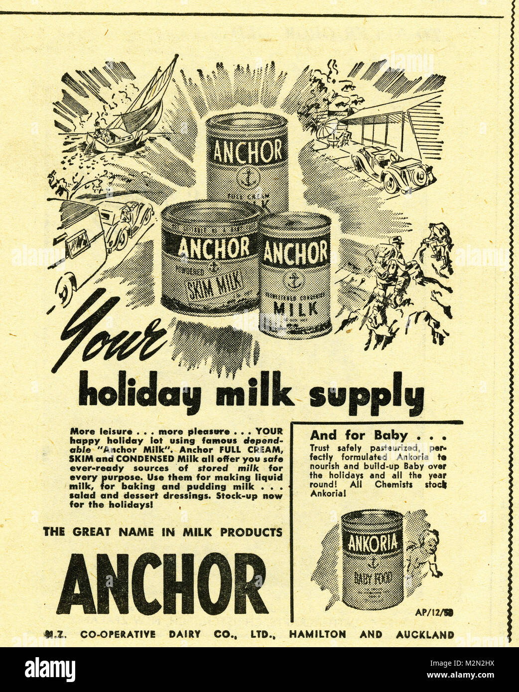 1950s ad hi-res stock photography and images - Alamy