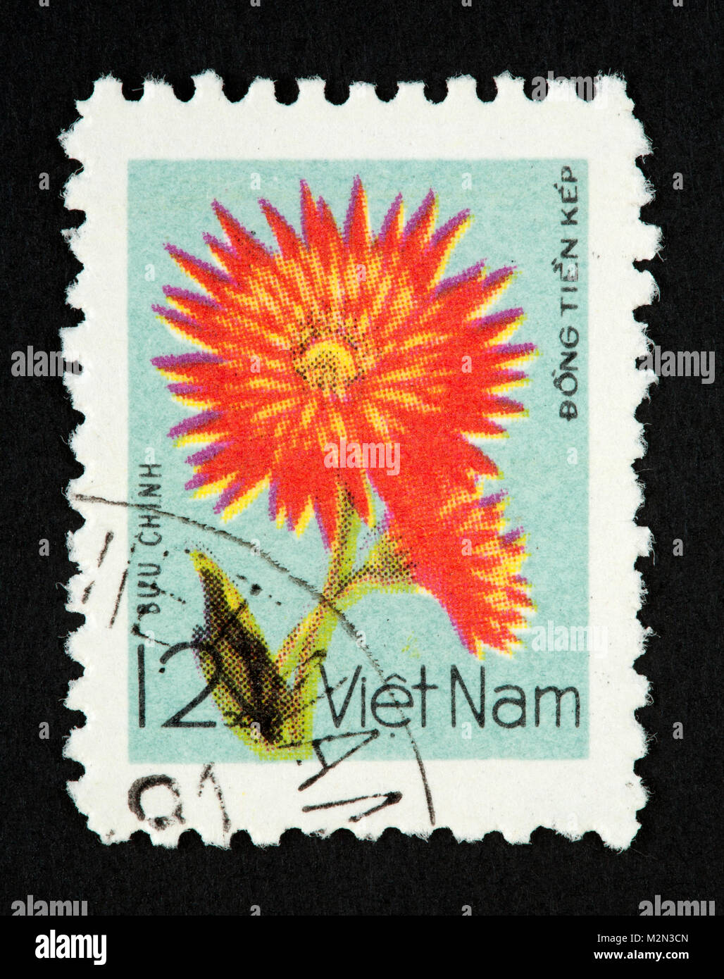 Vietnamese postage stamp hi-res stock photography and images - Alamy