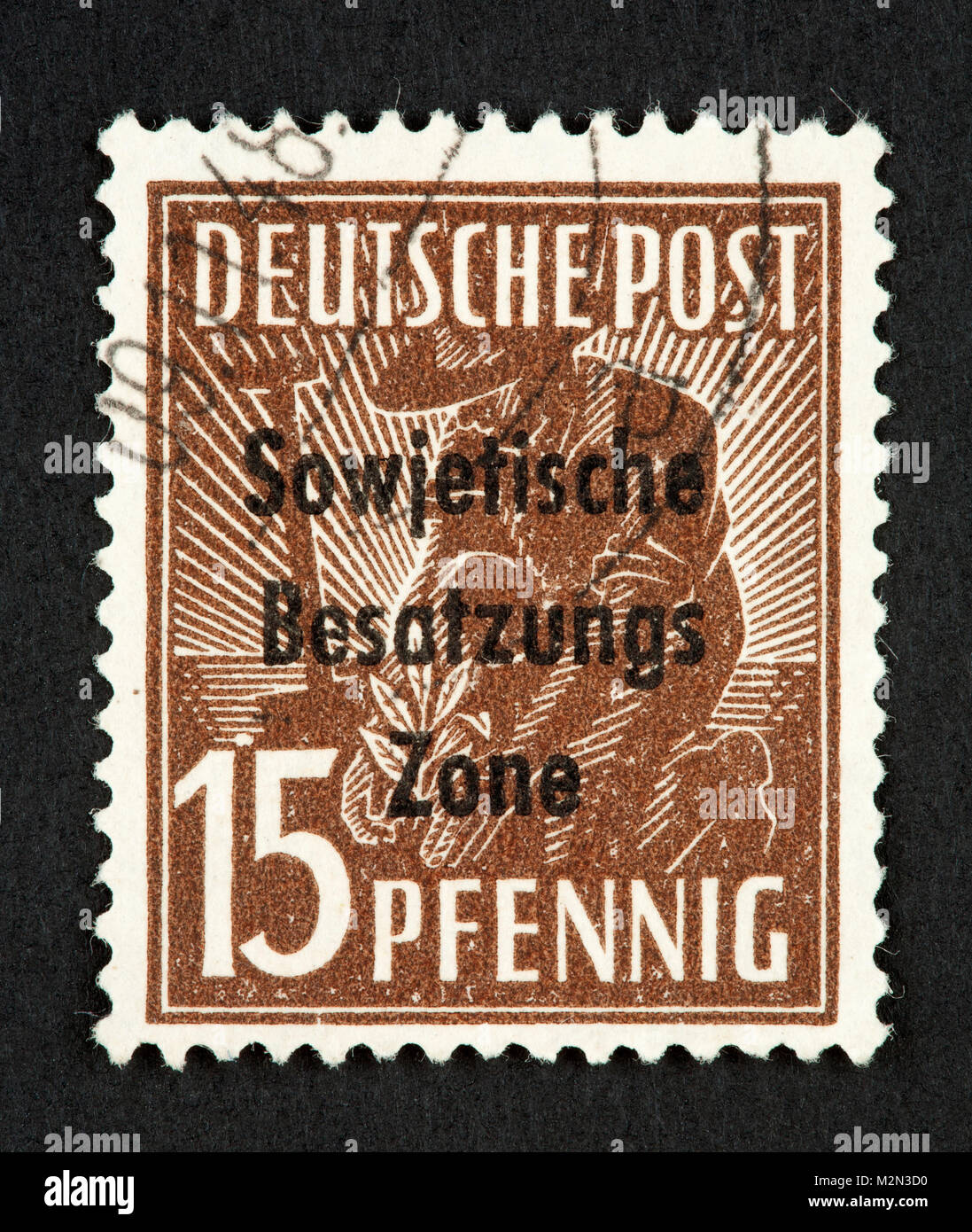 German postage stamp Stock Photo - Alamy