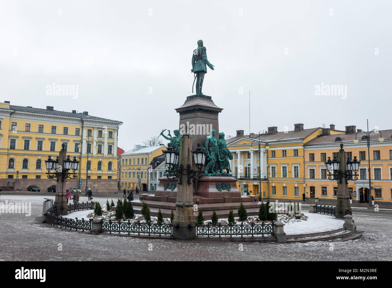 Monument to Alexander II of Russia, The Liberator, sculpted by Walter ...