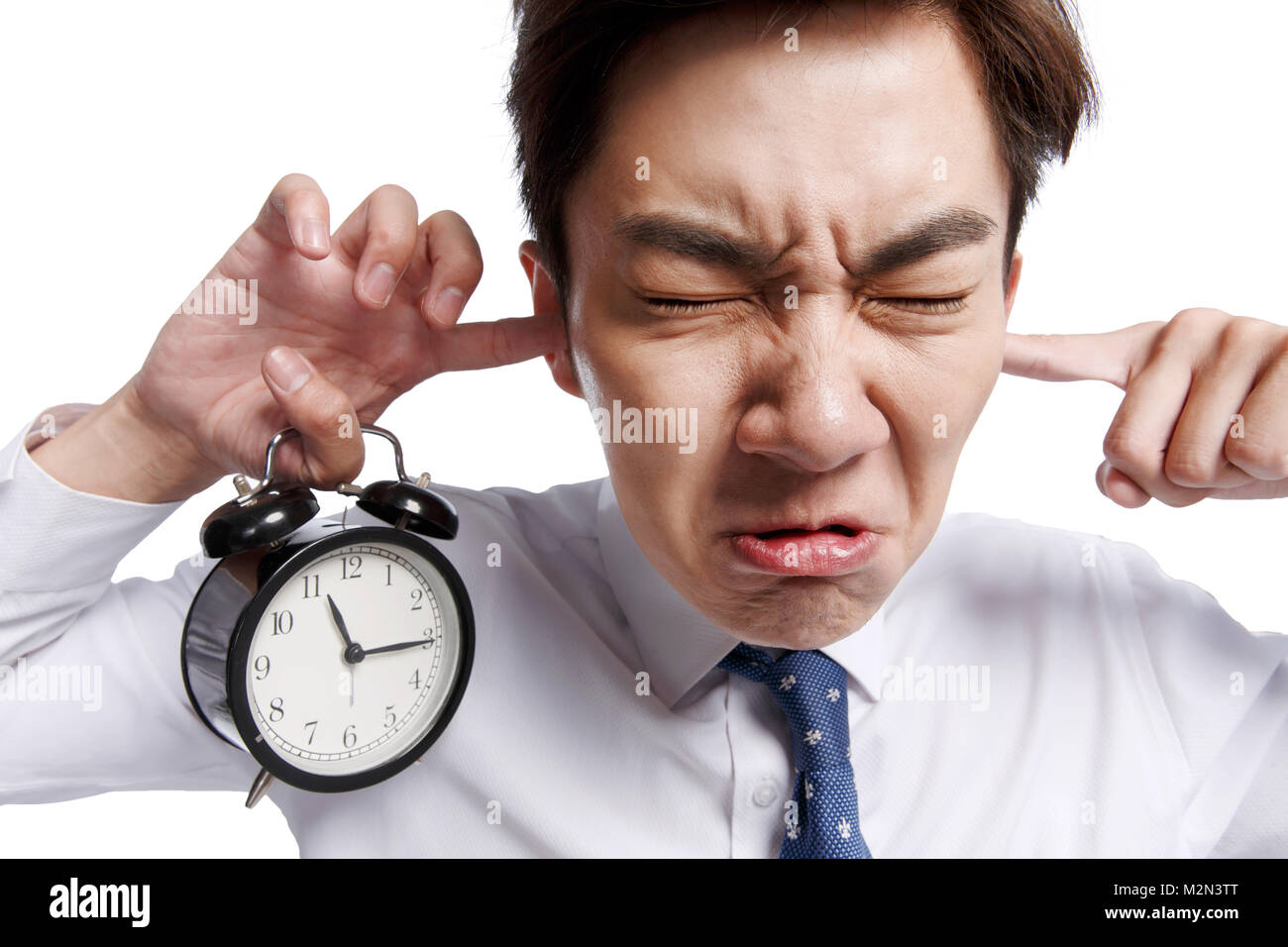 No sign young businessman head hi-res stock photography and images - Alamy