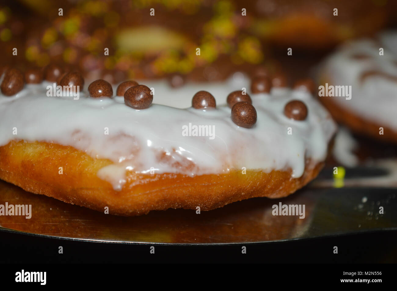 homemade yummy donuts Stock Photo - Alamy