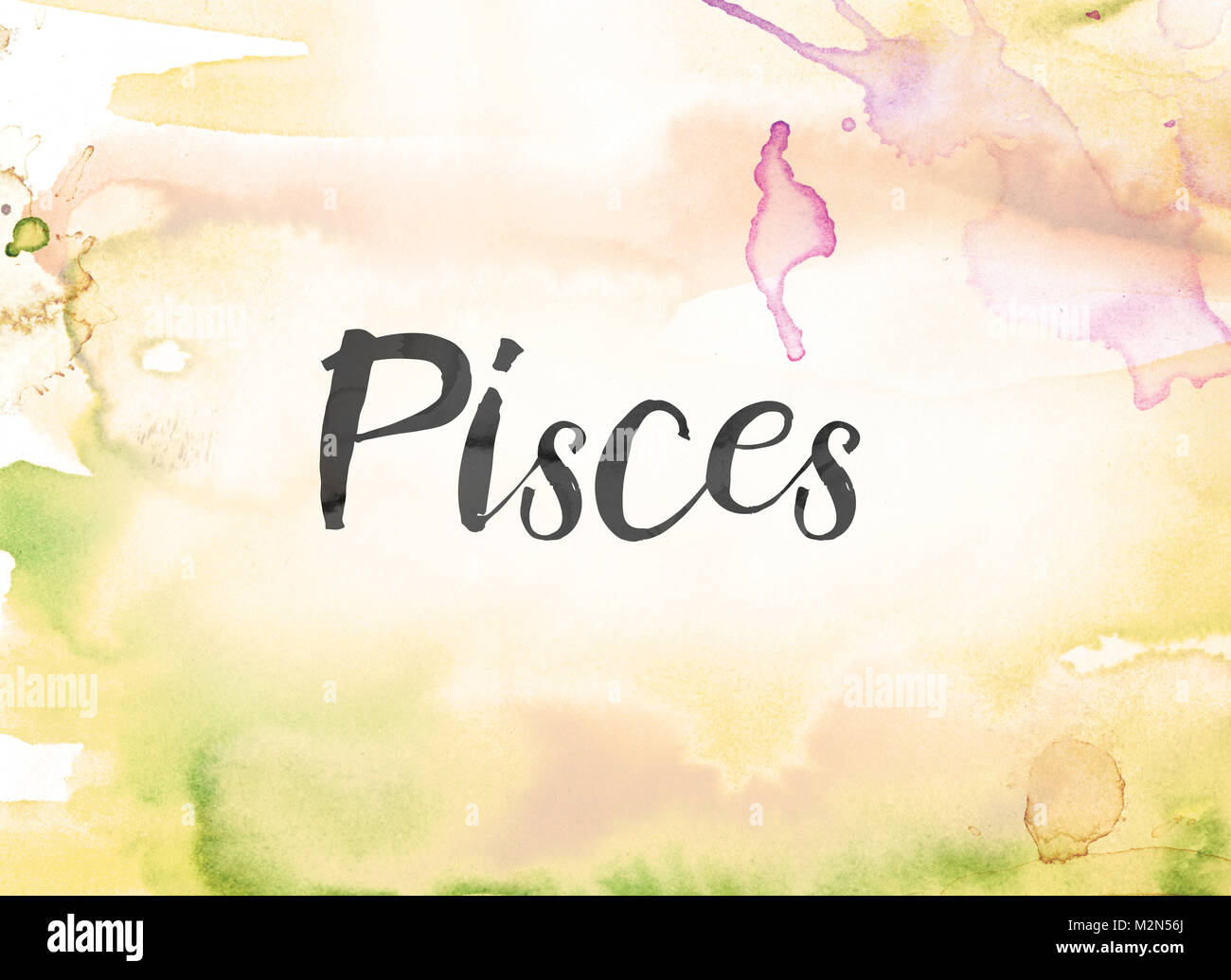 Scorpio watercolor horoscope scorpio hi-res stock photography and ...