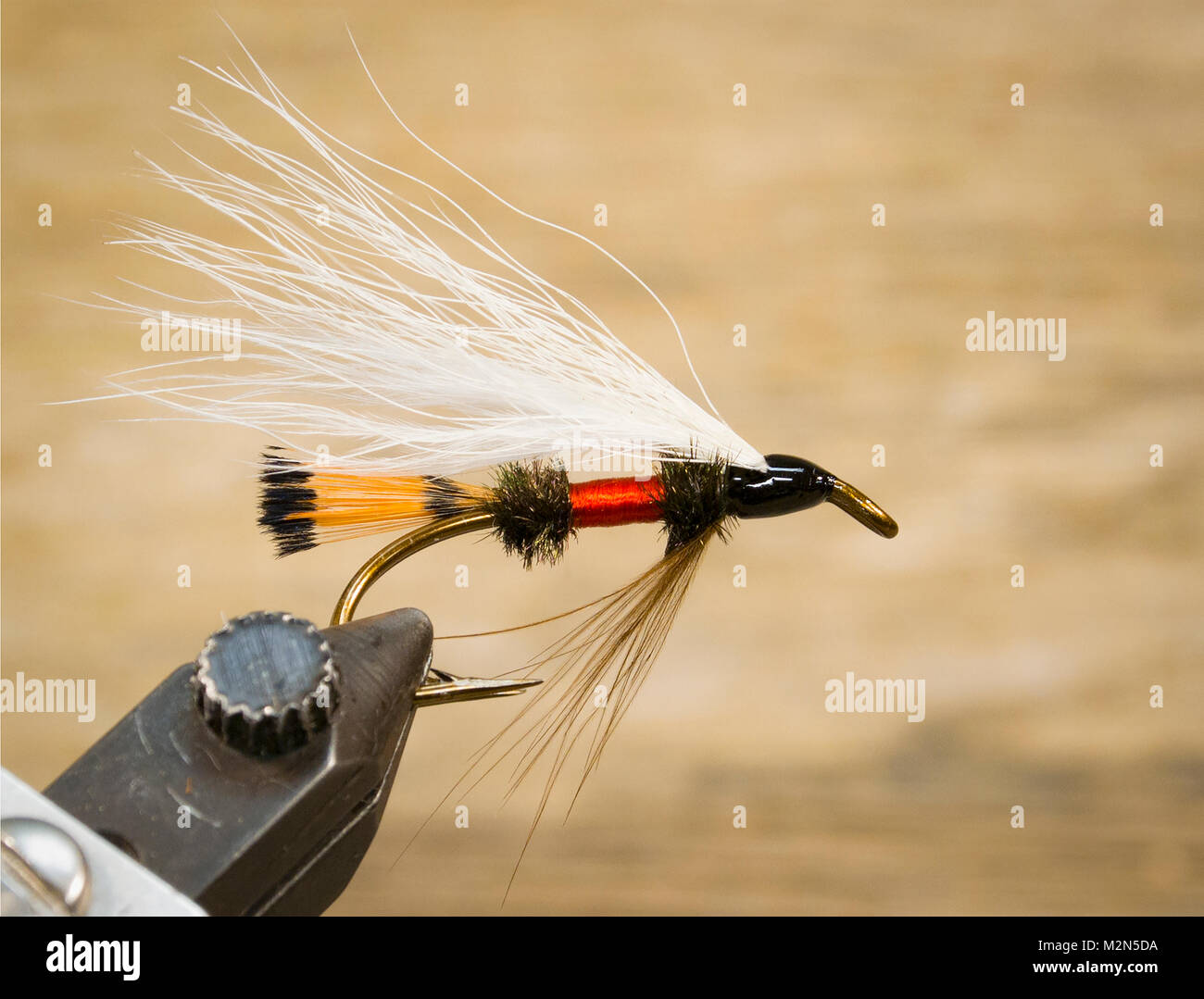 Royal Coachman streamer double Hook: Mustad-Double Fly ball-eye Bronzed ...