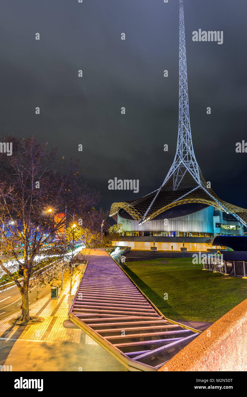 The Arts Centre spire in Melbourne, Australia Stock Photo - Alamy
