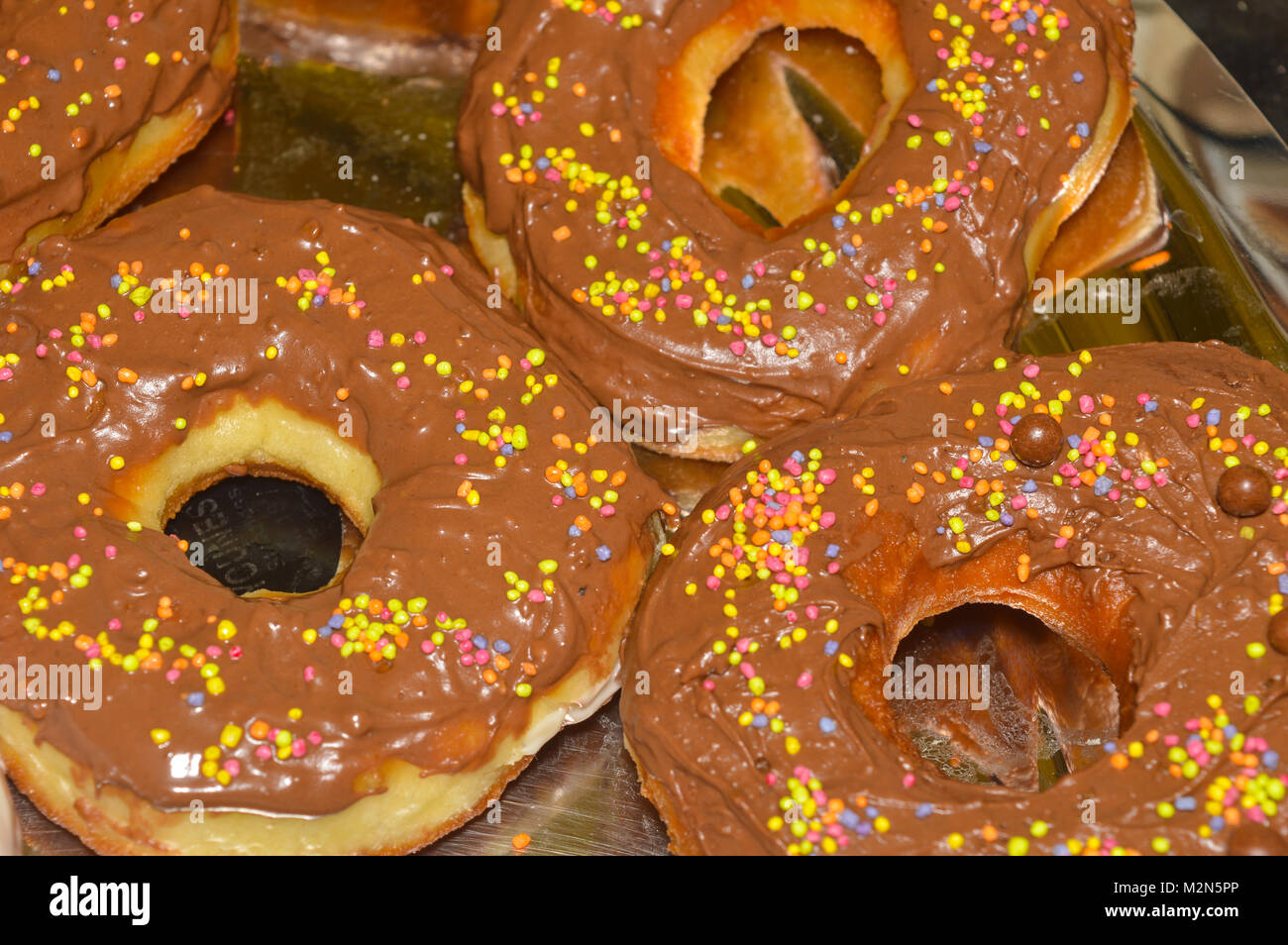 homemade yummy donuts Stock Photo - Alamy