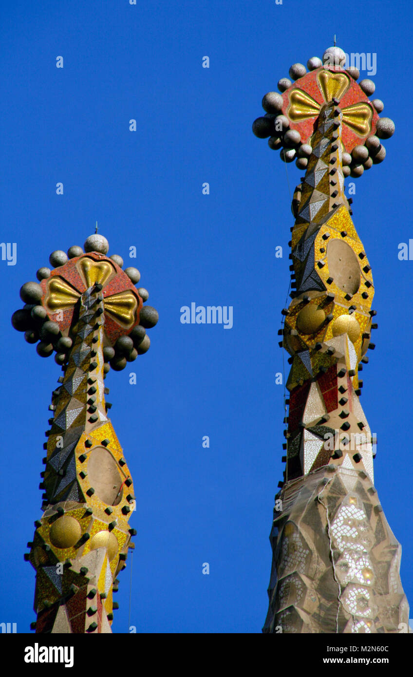 Barcelona, Catalonia, Spain - Expiatory Temple of the Holy Family ...