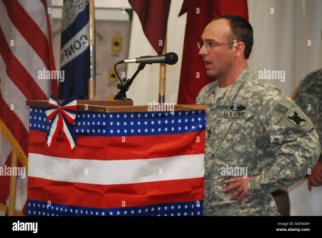 256th brigade ceremony hi-res stock photography and images - Alamy