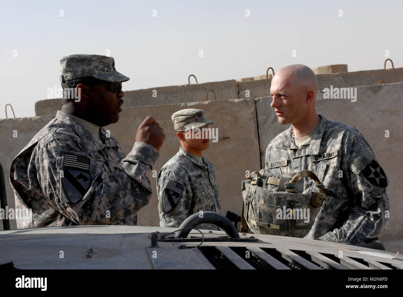 Providing support by 1st Armored Division and Fort Bliss Stock Photo ...