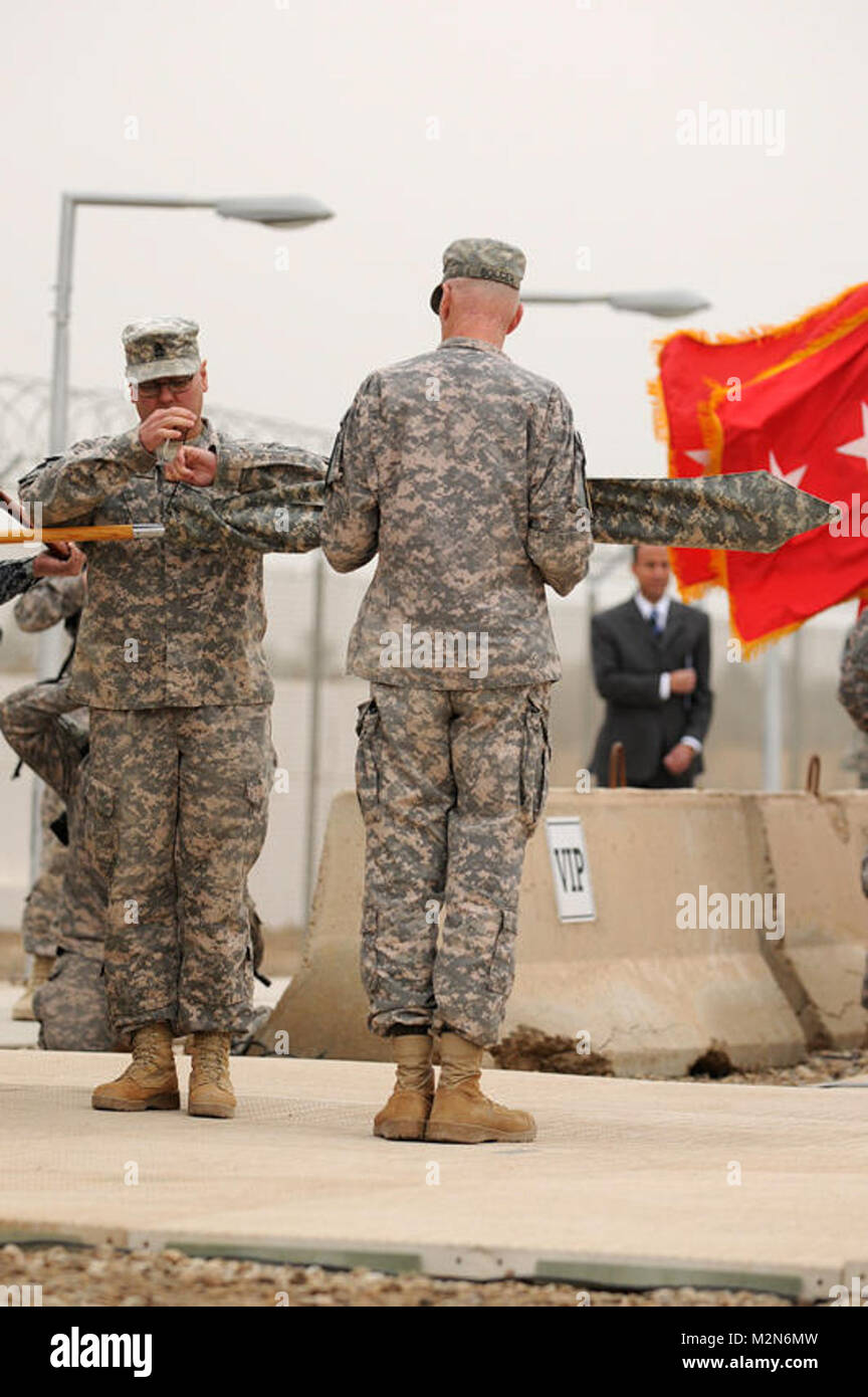 case the colors by 1st Armored Division and Fort Bliss Stock Photo - Alamy